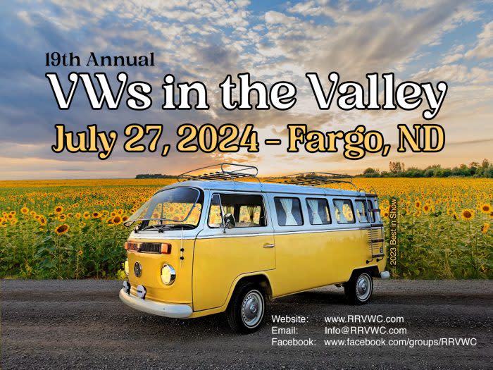 Volkswagens in the Valley Car Show