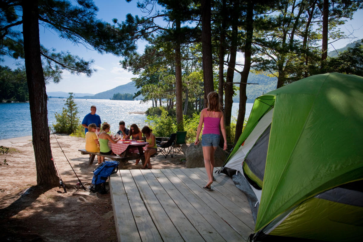 Lake George Islands Campsites