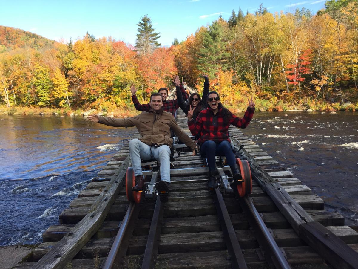 Revolution Rail Co - Lake George Rail Biking