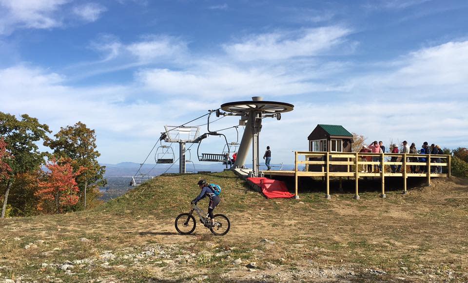 Mountain Biking at West Mountain