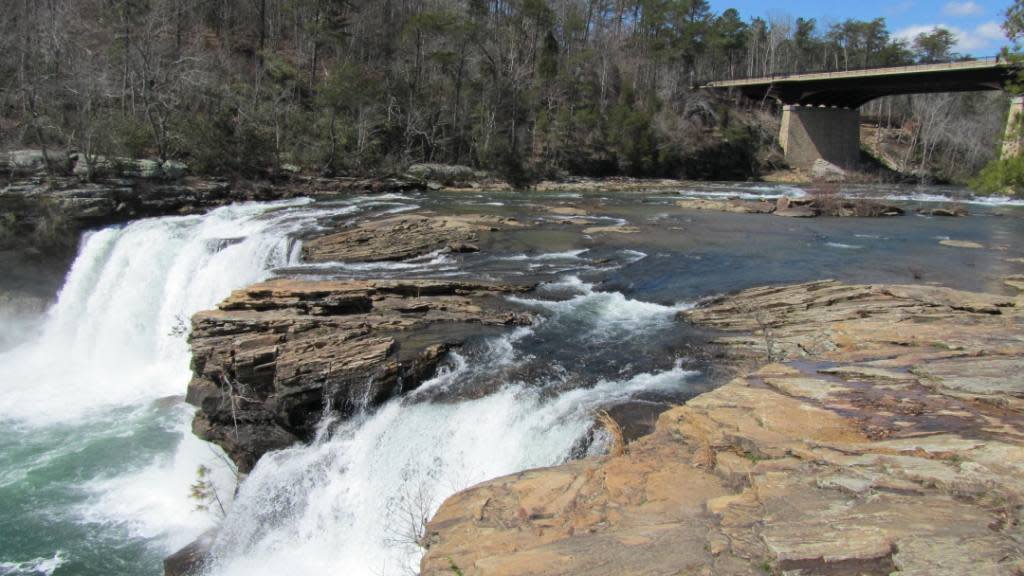 The Singing River Waterfalls