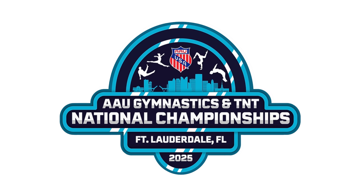 Aau Gymnastics Logo AAU Gymnastics Age Group National Championships