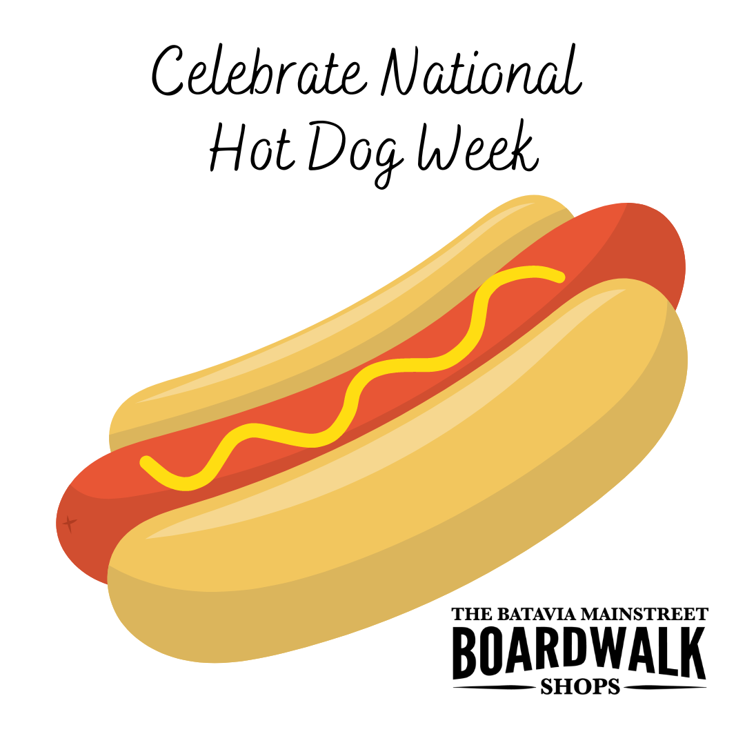 National Hot Dog Day Week- July 19-21