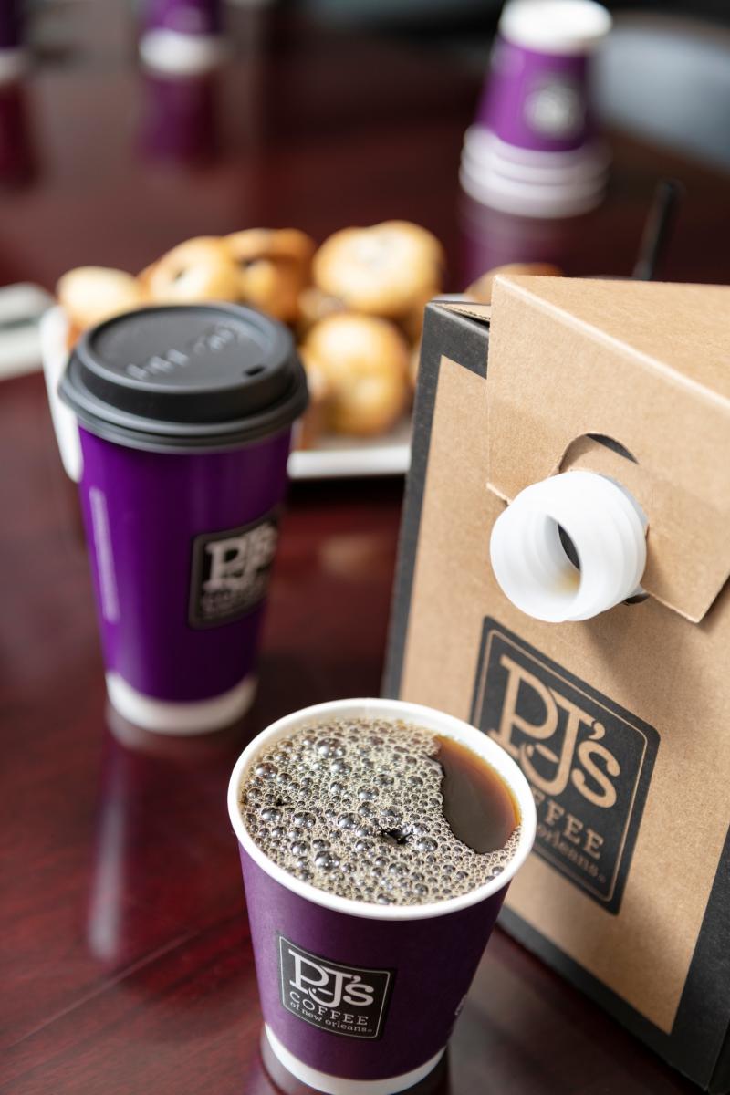 PJ's Coffee at the Shaw Center