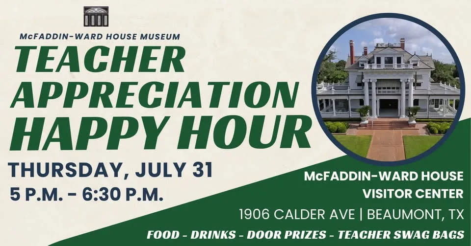 Teacher Appreciation Happy Hour