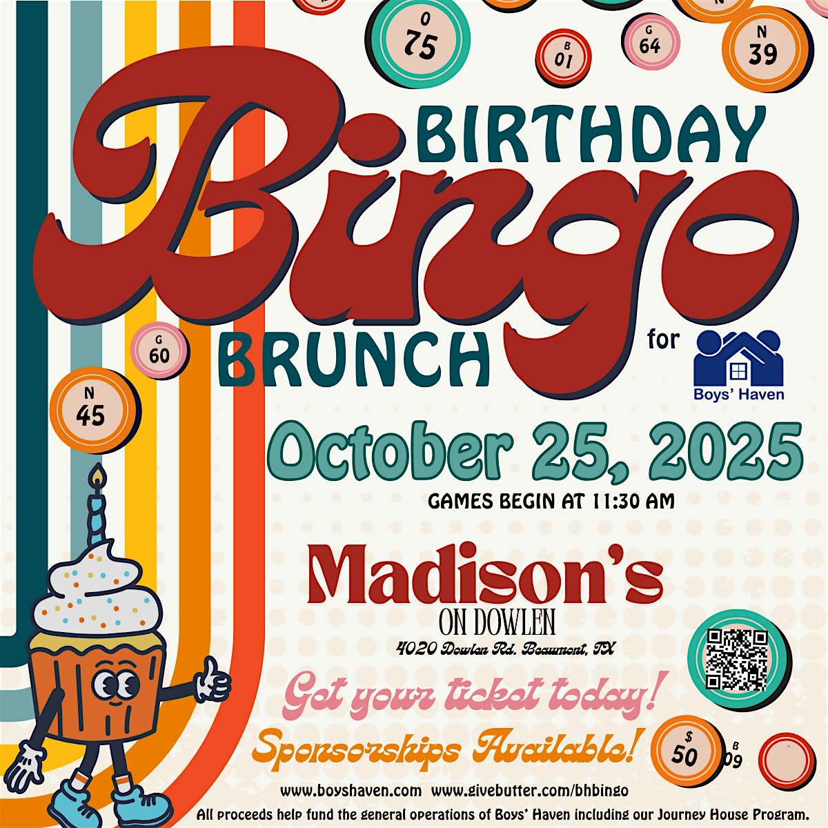 Boys’ Haven’s Bingo Brunch