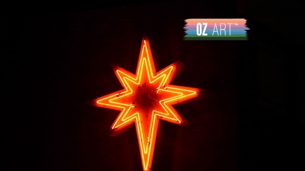 Todd Sanders "Atomic Star" n.d.