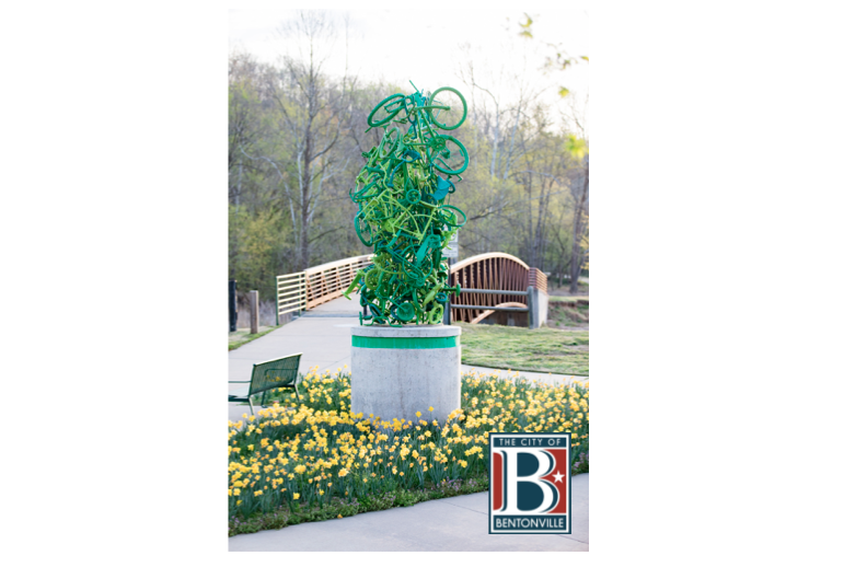 Tylur French "Green Bike Tower" 2018