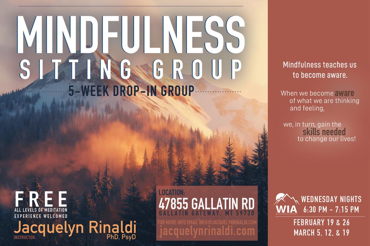 Mindfulness Sitting Group (5-week drop-in group)