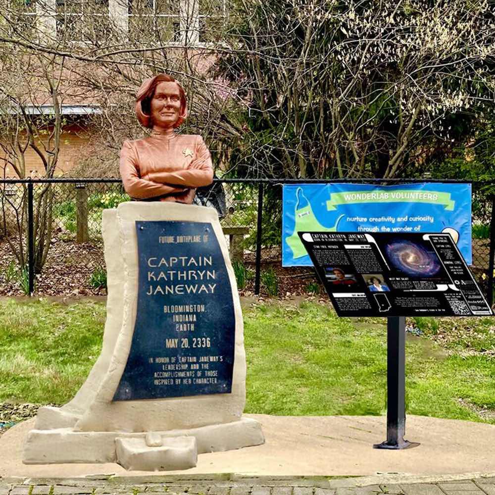 Captain Janeway Statue
