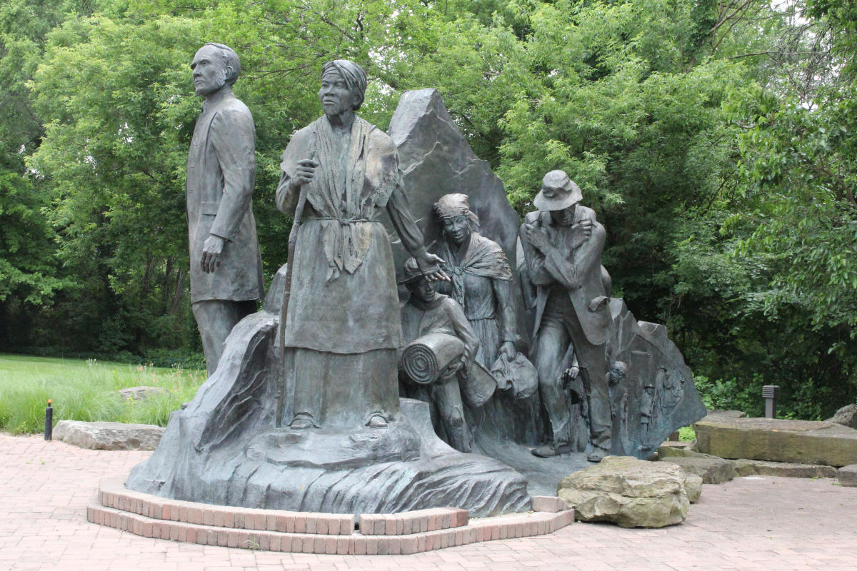 Underground Railroad Sculpture