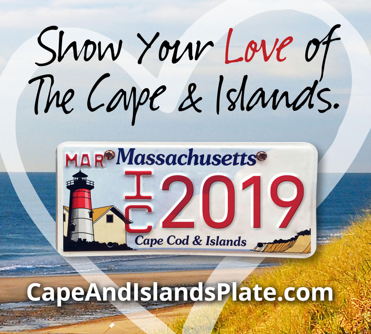 Cape & Islands License Plate