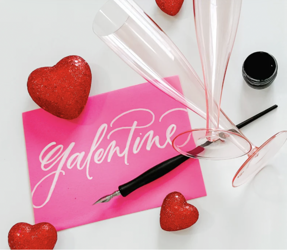 Valentine’s Modern Calligraphy for Beginners at Dunn & Sons Fine Wine