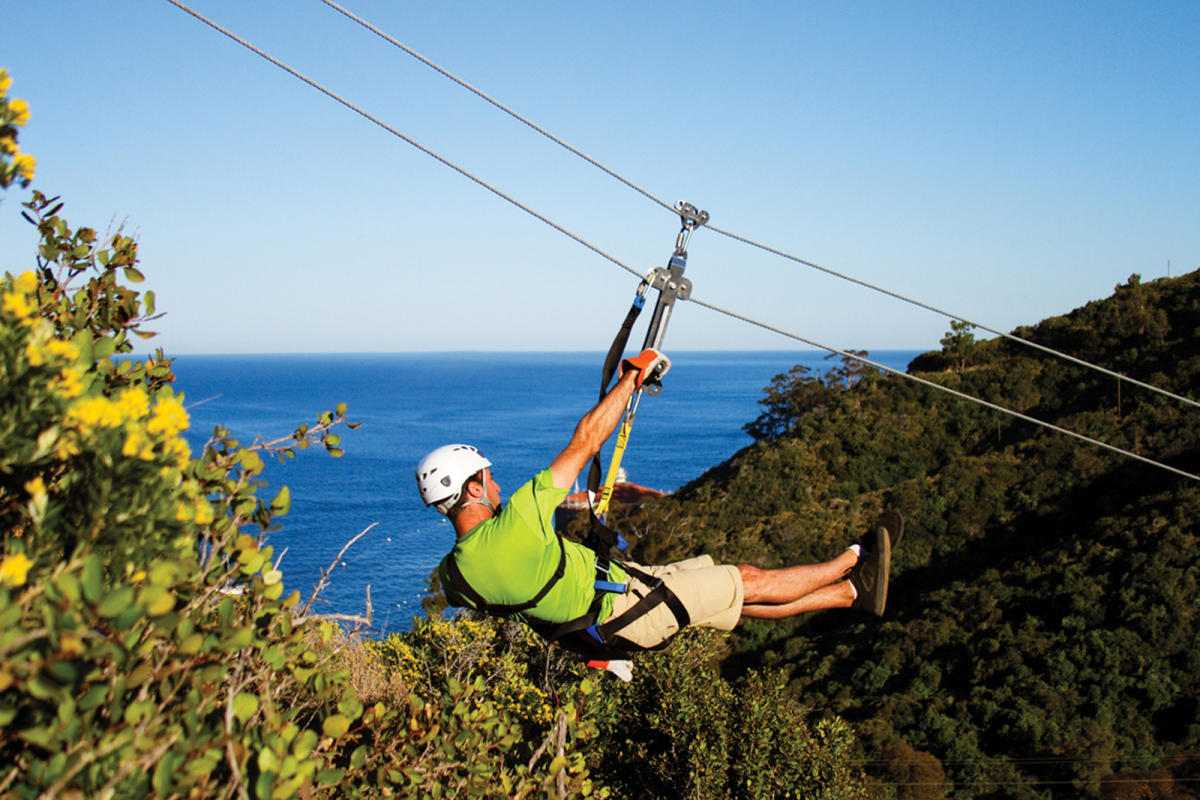Zip Line Adventure Package | Catalina Island