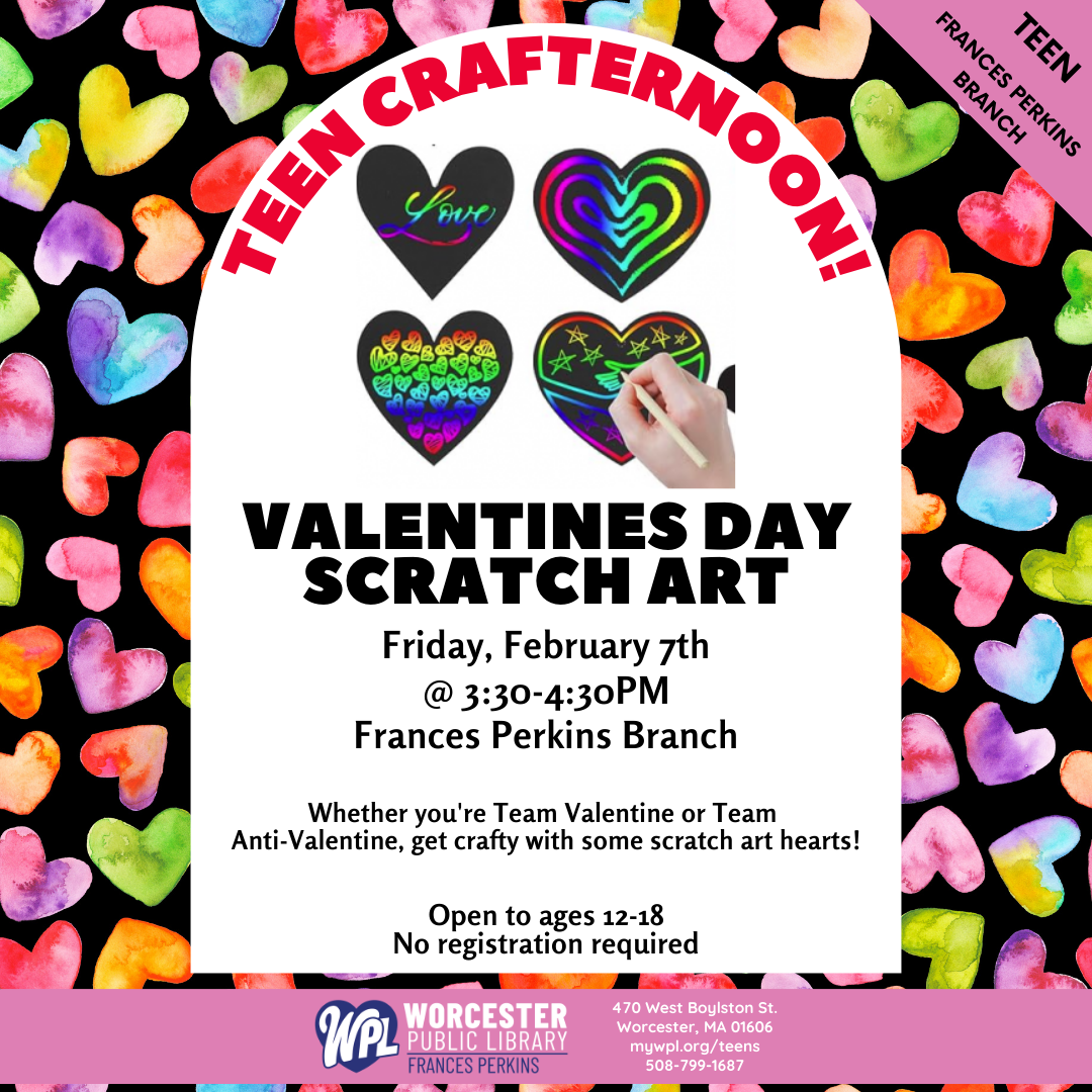 Teen Crafternoon - Valentines Day Scratch Art