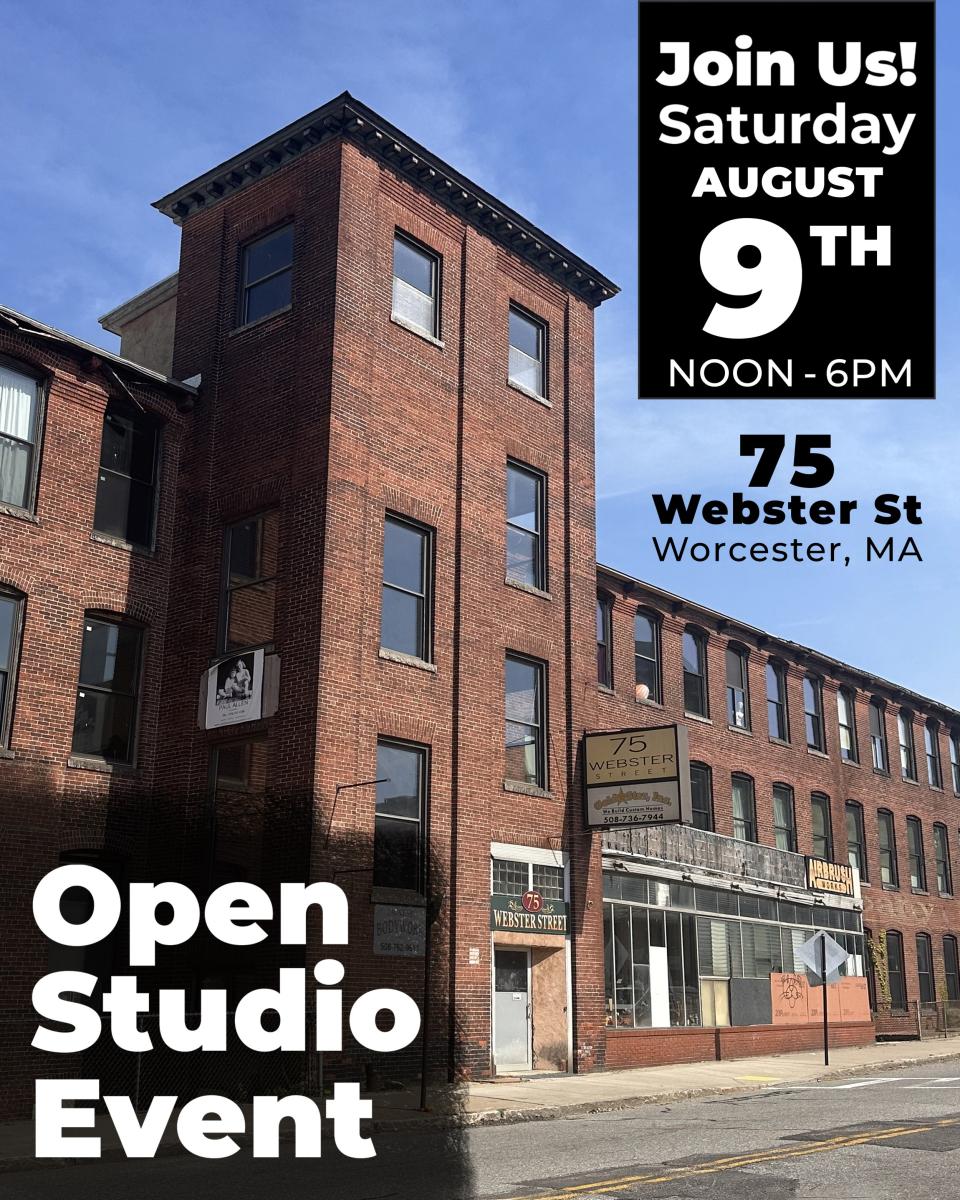 Open Studios at 75 Webster - August 9 2025
