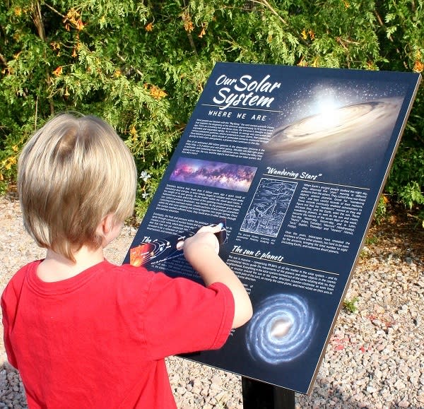 Chandler Solar System Walk at Veterans Oasis Park