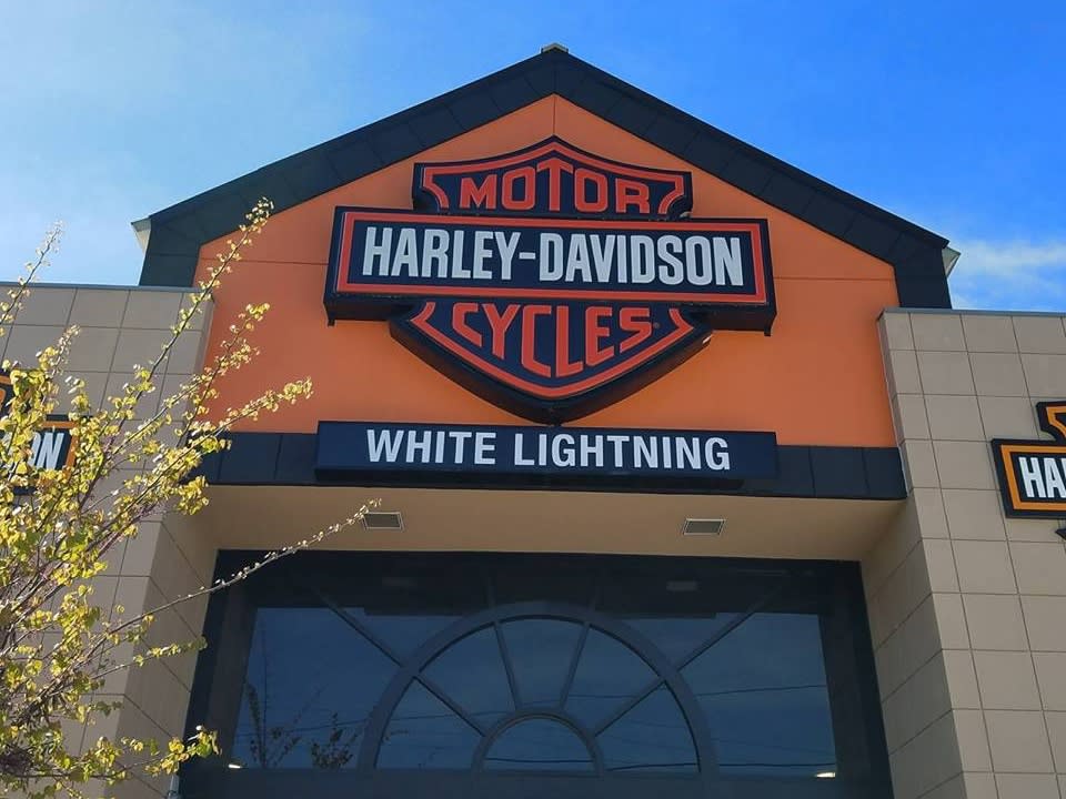 White Lightning Harley-Davidson