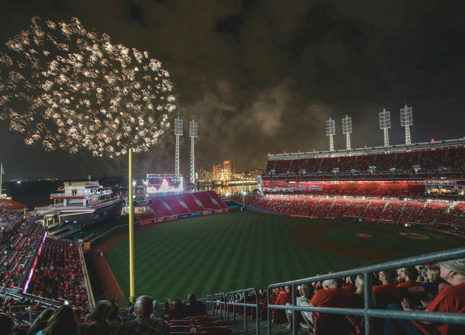 Cincinnati Reds Fireworks Fridays | Visit Cincy