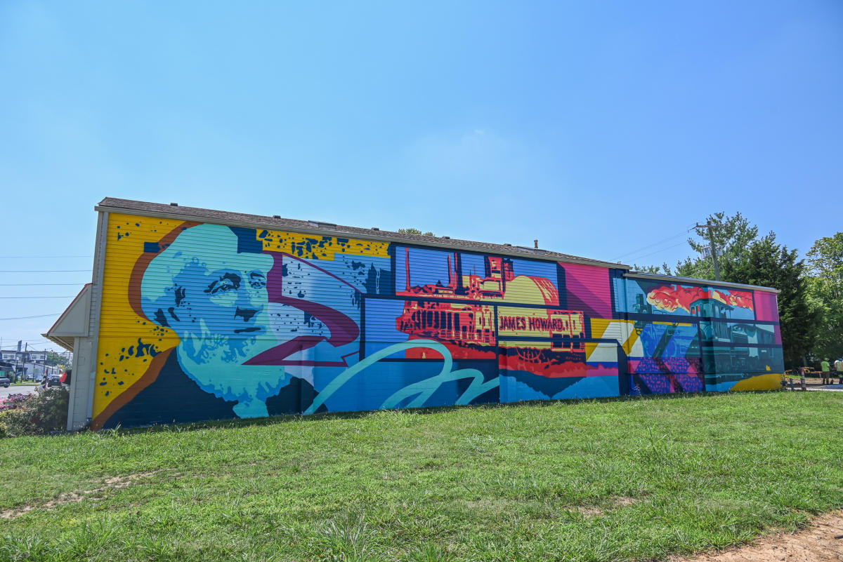 James Howard Mural | Jeffersonville, IN 47130