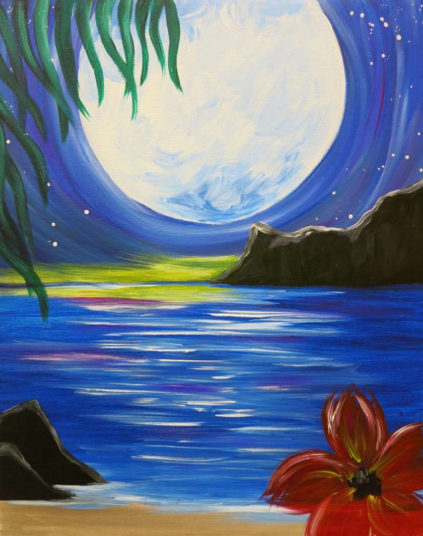 Paint and Sip: Aloha Nights | Jeffersonville, IN 47130