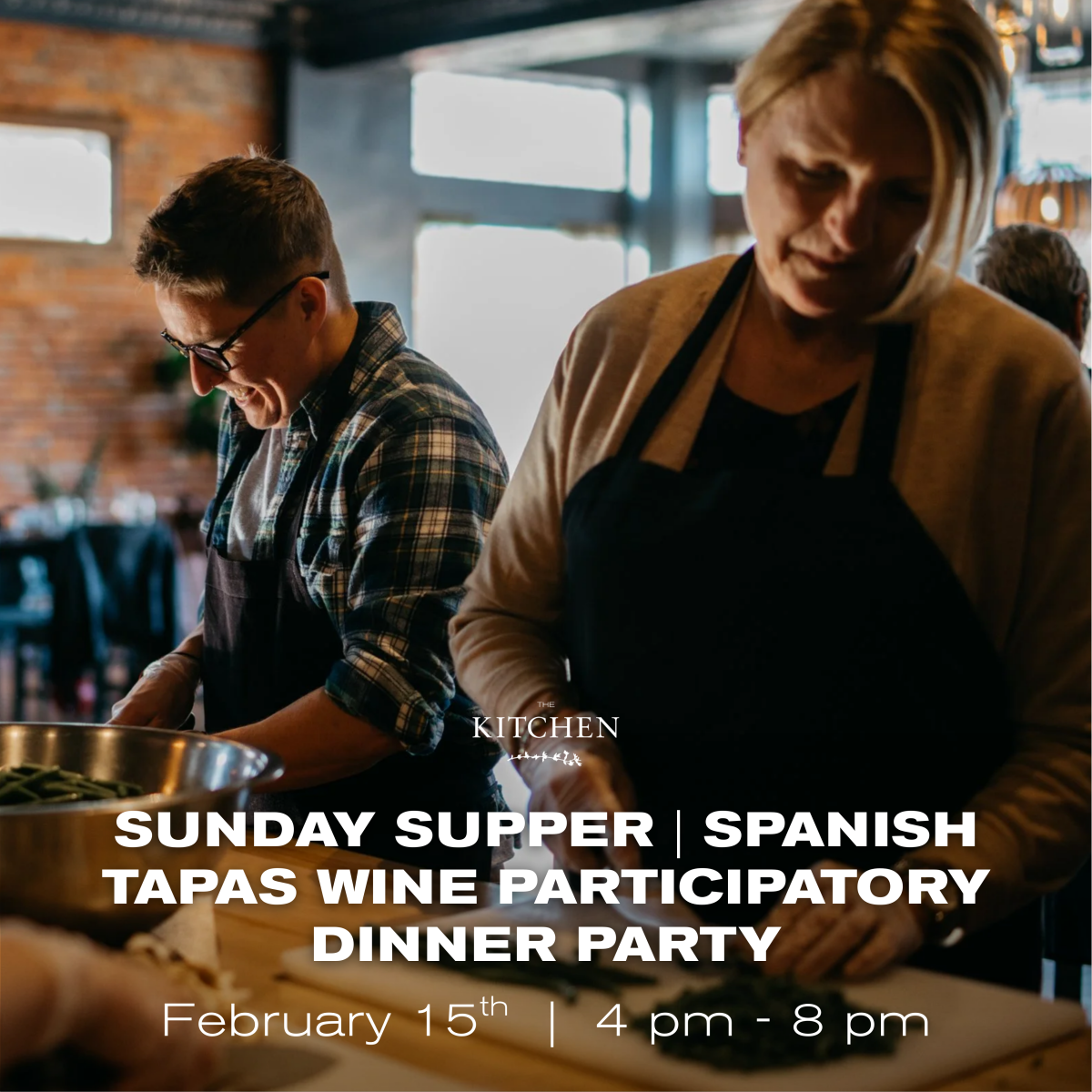Sunday Supper | Spanish Tapas Wine Participatory Dinner Party | 2/15/26 ...
