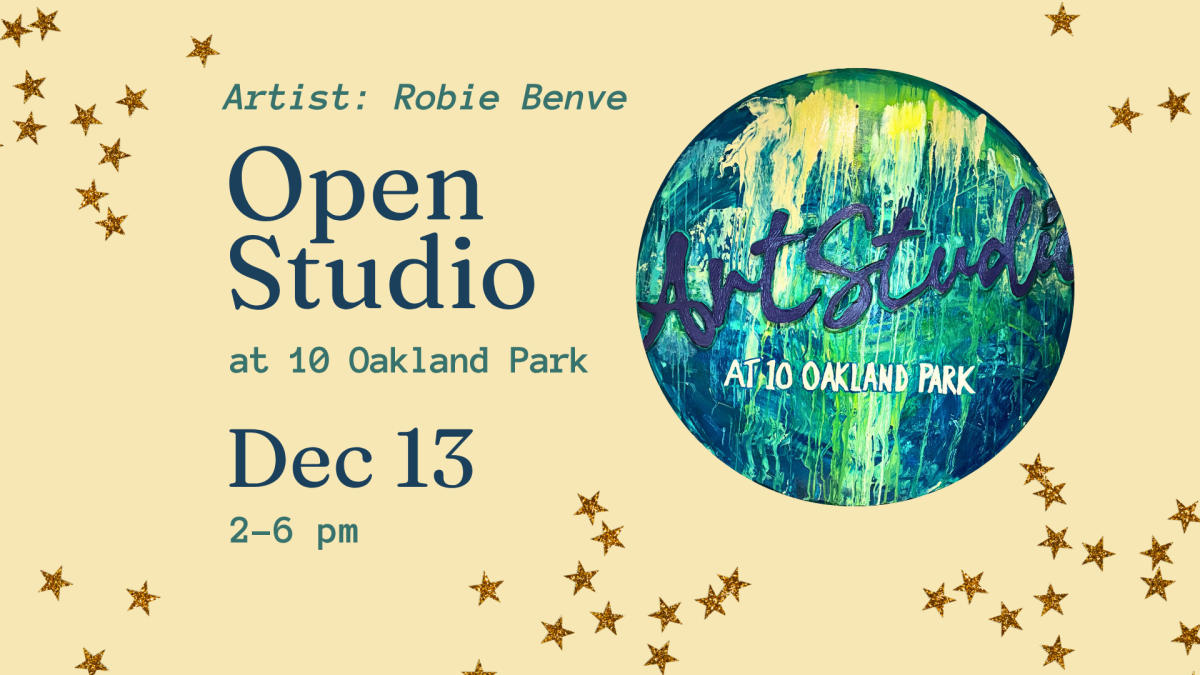 Robie Benve Open Studio | 12/13/25 | Columbus, OH 43214