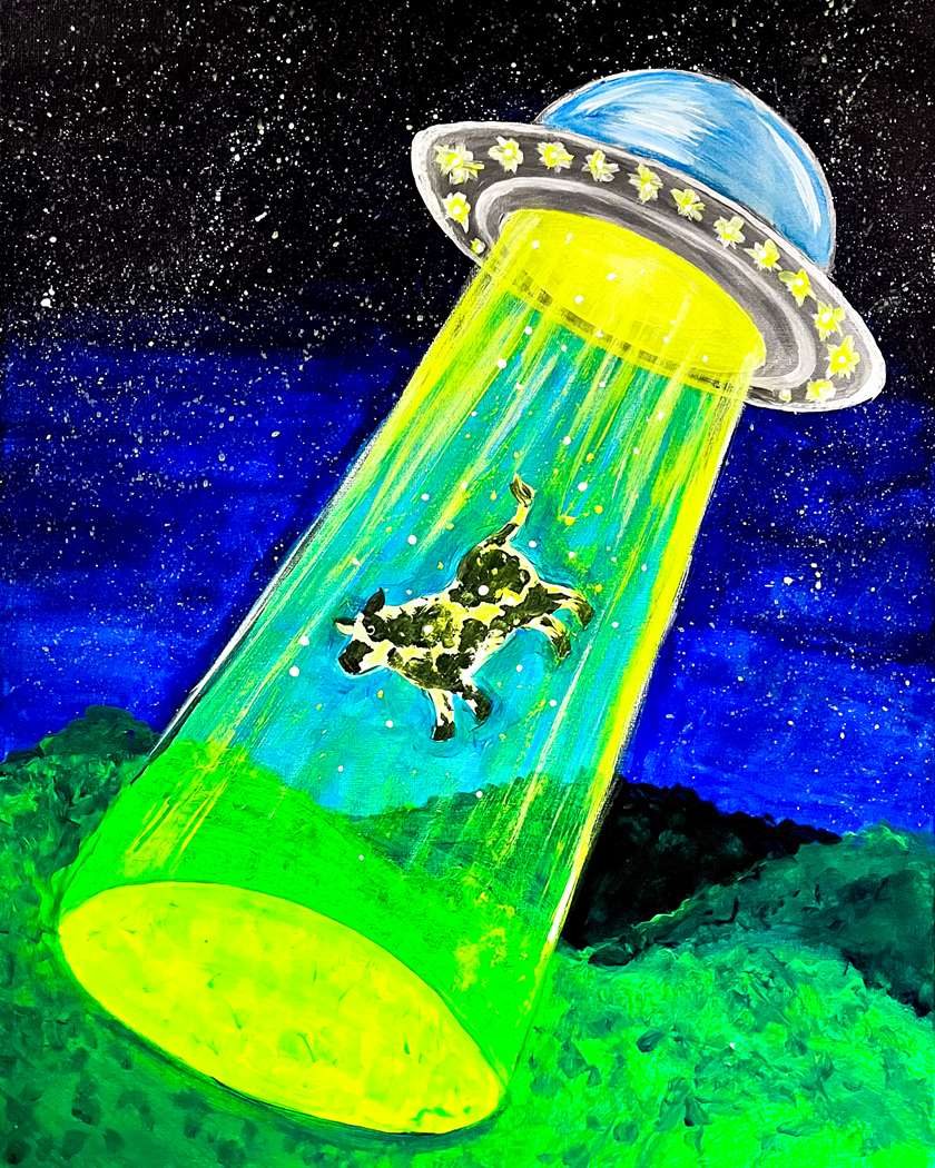 Paint and Sip: Beam Me Up | 1/10/26 | Columbus, OH 43215