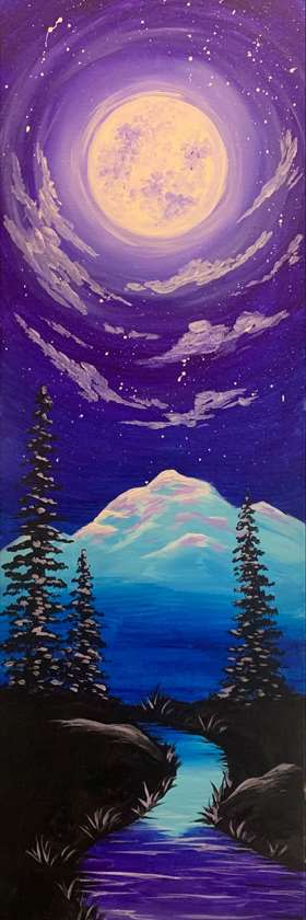 💜🌙 Paint and Sip: Lavender Moon Glow 🌙💜 | 6/24/26 | Columbus, OH 43215