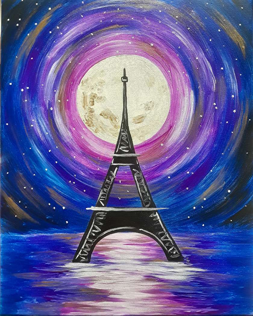 Paint, Sip & Stroll Through Paris in Moonlight 🌙🇫🇷 | 5/27/26 | Columbus ...