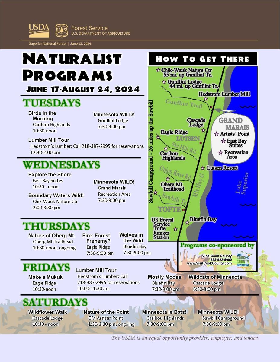 USFS Summer Naturalist Programs