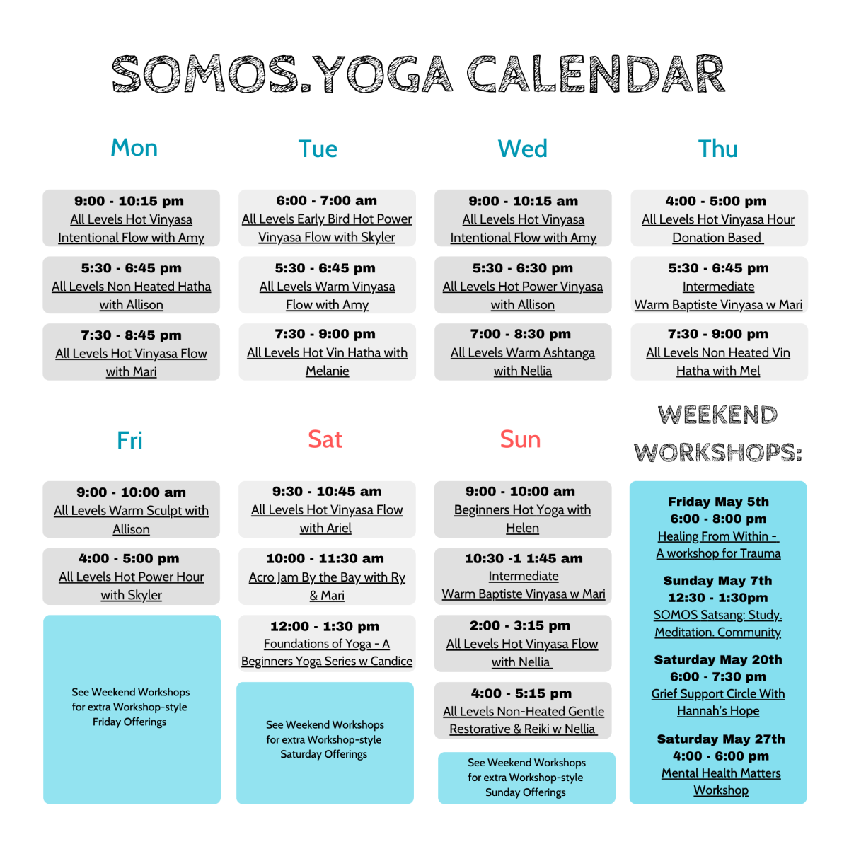 SOMOS Yoga | Corpus Christi, TX