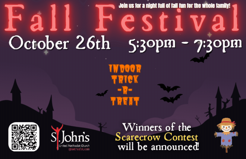 St. John's United Methodist Church Annual Fall Festival | Corpus ...
