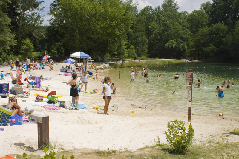 Fuller Lake at Pine Grove Furnace State Park