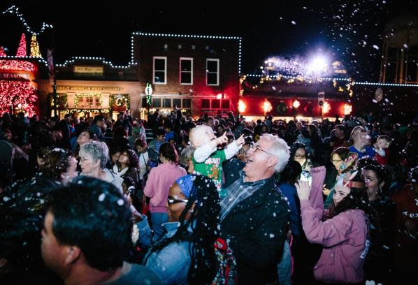 City Hall Light Show Spectacular
