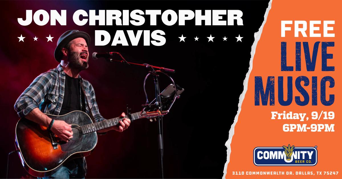 Live Music: Jon Christopher Davis