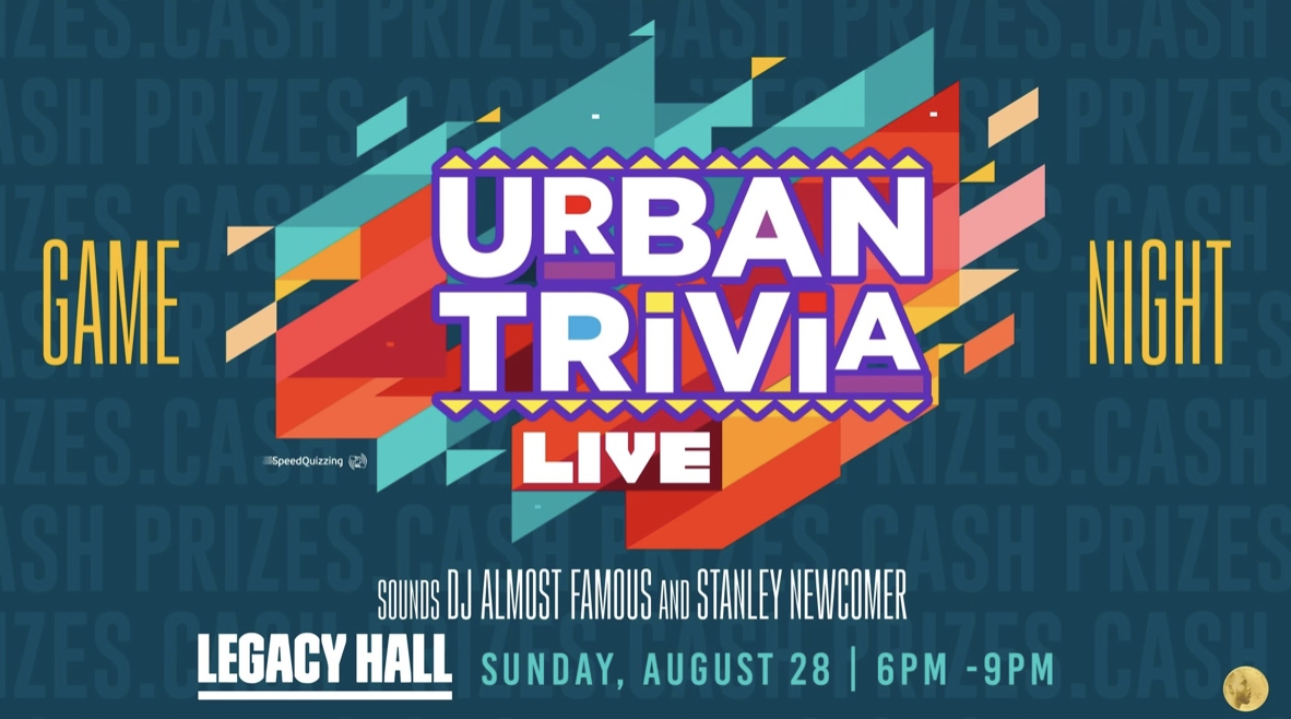 Urban Trivia Game Night + Second Edition Launch Party