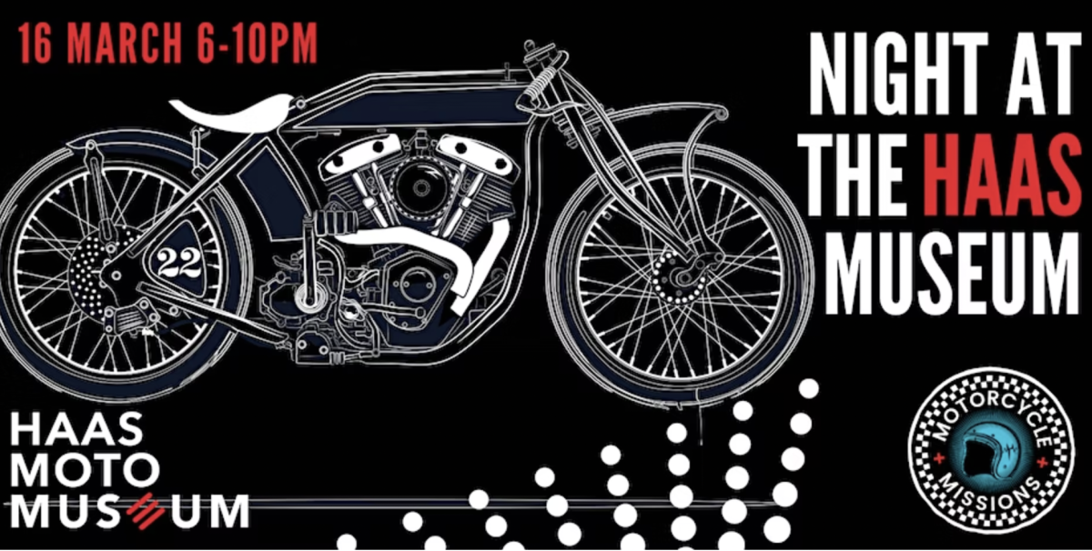 Night at the Haas Moto Museum, Benefitting Motorcycle Missions