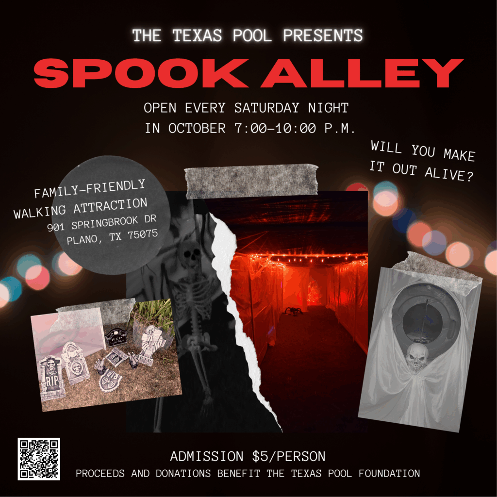 Halloween Spook Alley at Texas Pool