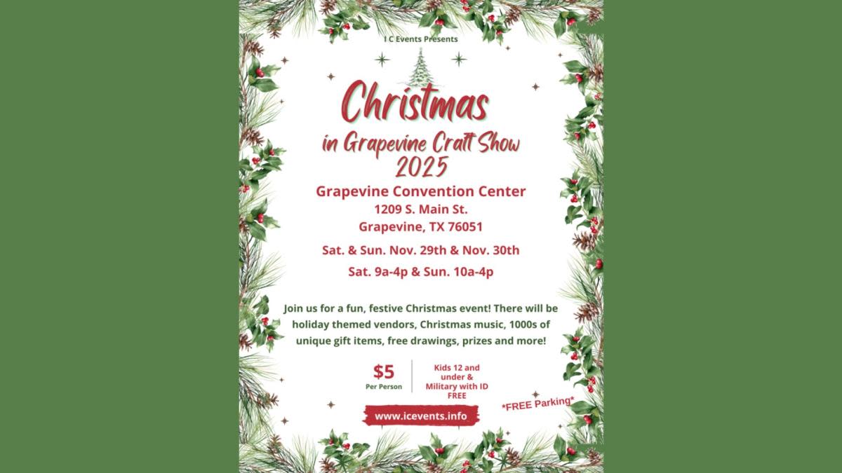 Christmas in Grapevine Craft Show