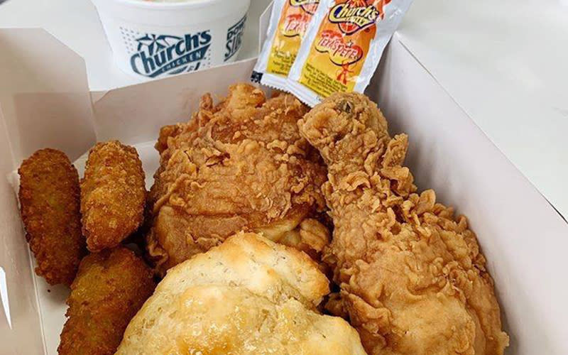 CHURCHS FRIED CHICKEN NO 174