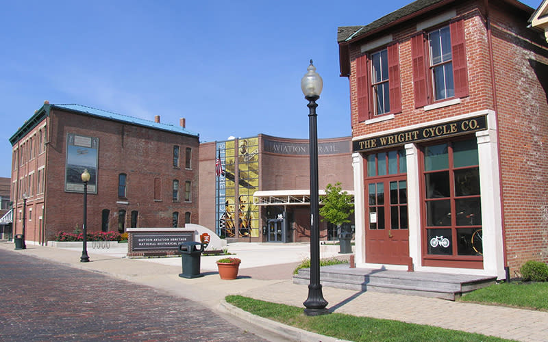 Wright Cycle Company and the Wright-Dunbar Interpretive Center