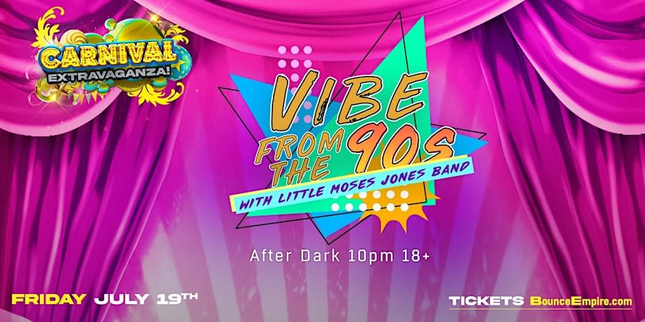 Vibe from the 90's with Little Moses Jones Band Late Night