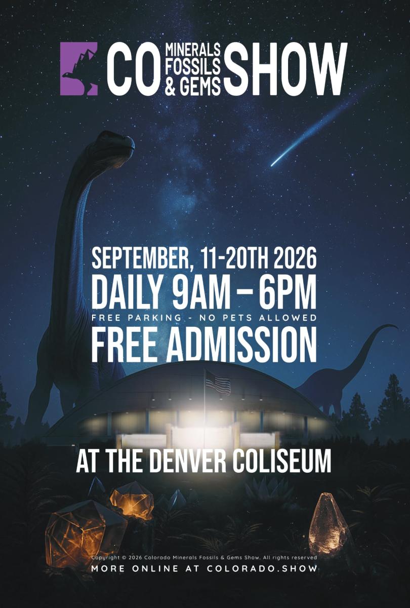 Colorado Minerals, Fossils & Gems Show