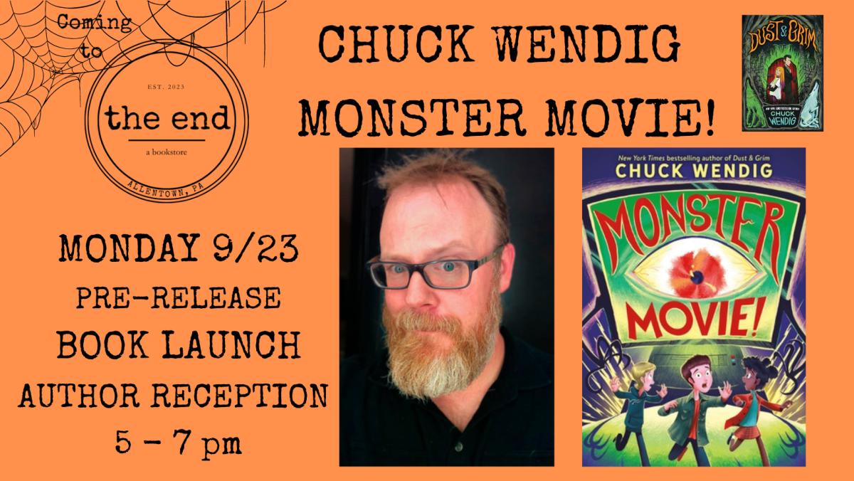 Author Chuck Wendig, Pre-Release Party