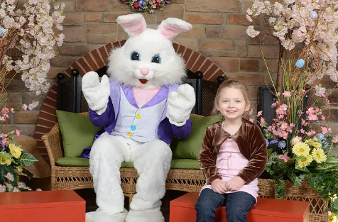 Photos with the Easter Bunny