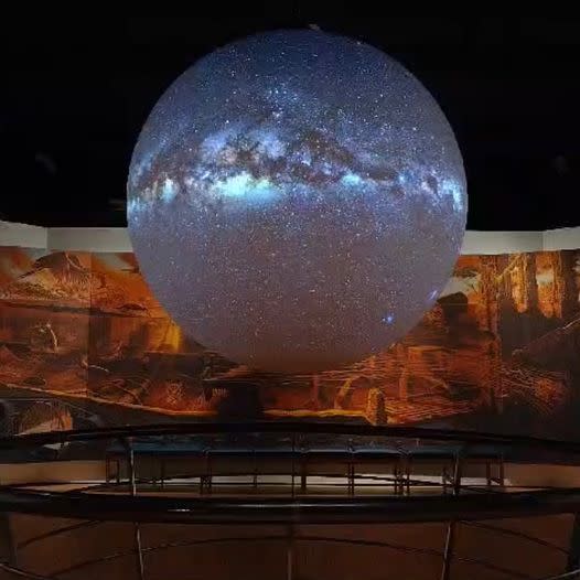Exploring Space, a Science on a Sphere show