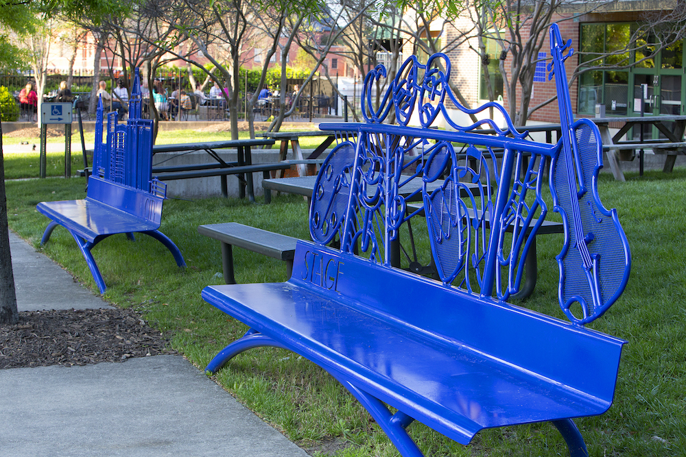 20 Year Commemorative Citystage Celebration Benches