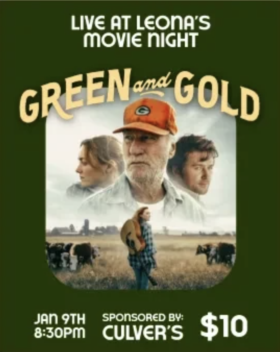 LEONA's MOVIE NIGHT: "Green and Gold" w/ Courtney Hartman & S. Carey ...