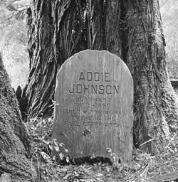 Addie Johnson Grave